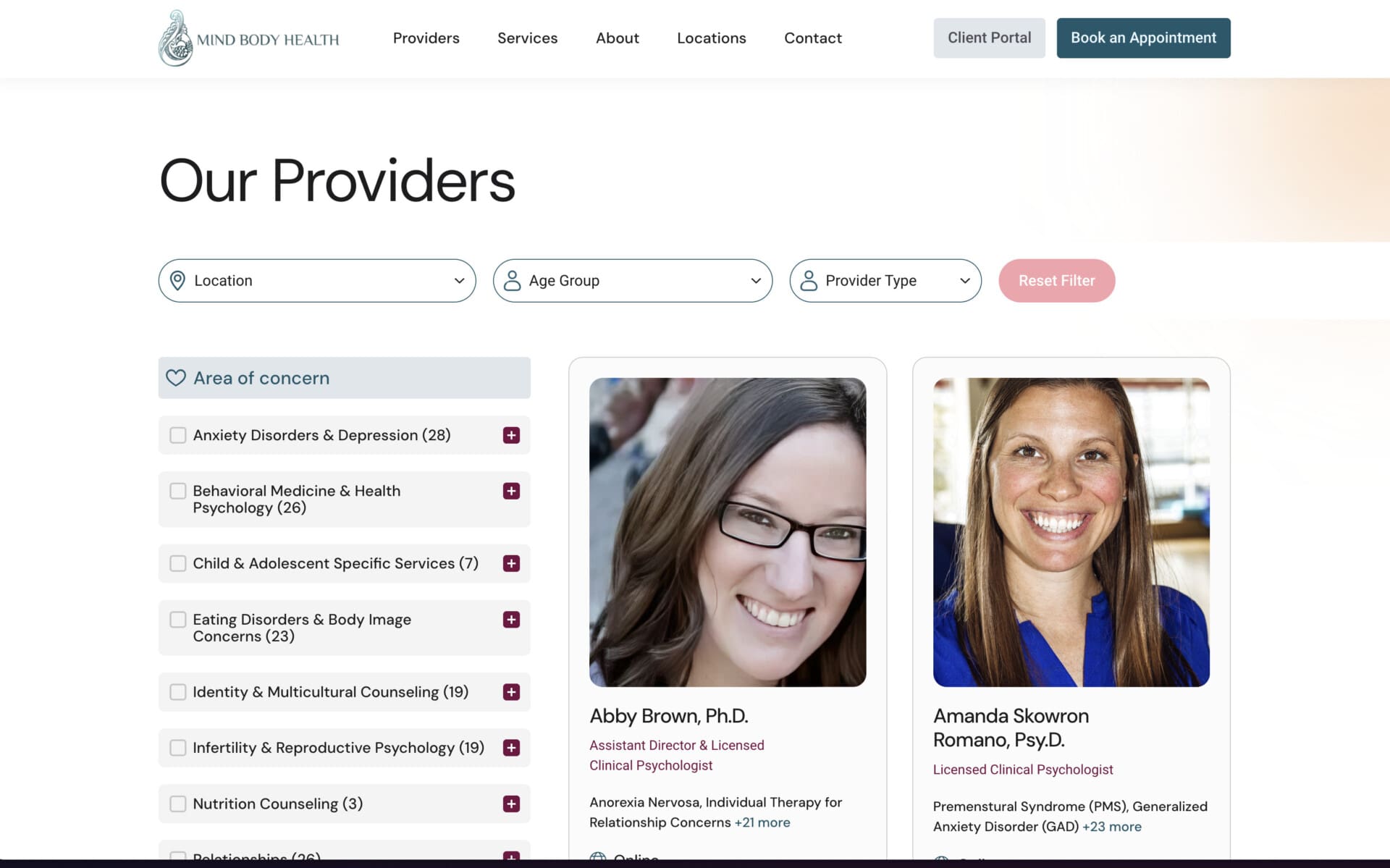 Meet Our Expert Psychologists and Dietitians